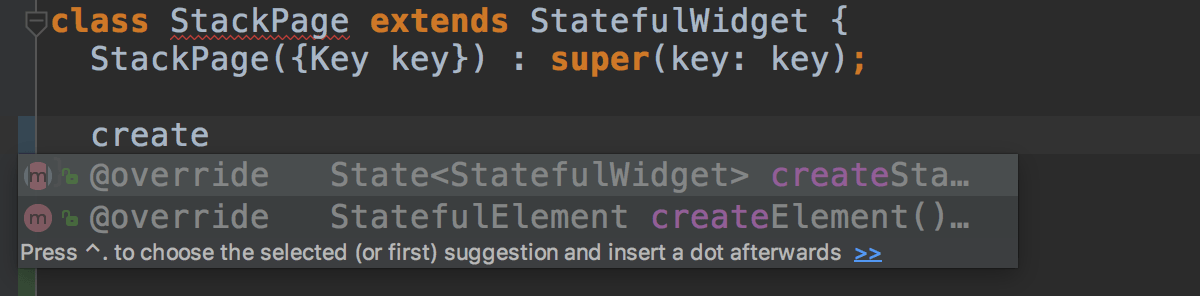 IntelliJ / Android Studio Shortcuts for Flutter Development