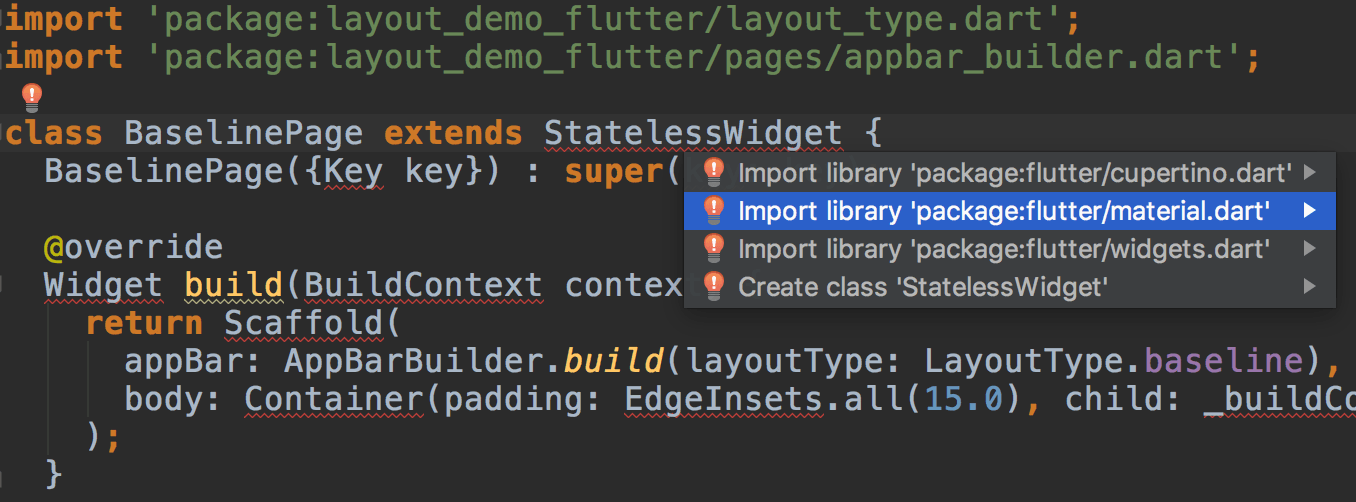 IntelliJ / Android Studio Shortcuts for Flutter Development