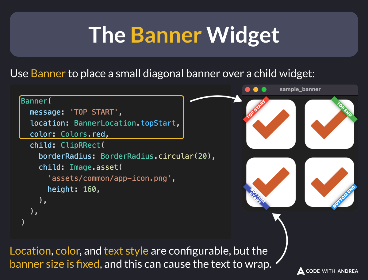 The Banner Widget