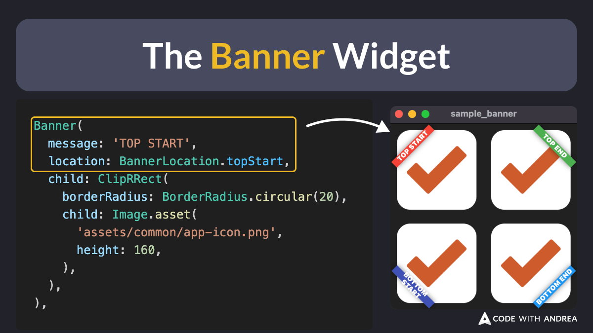 The Banner Widget